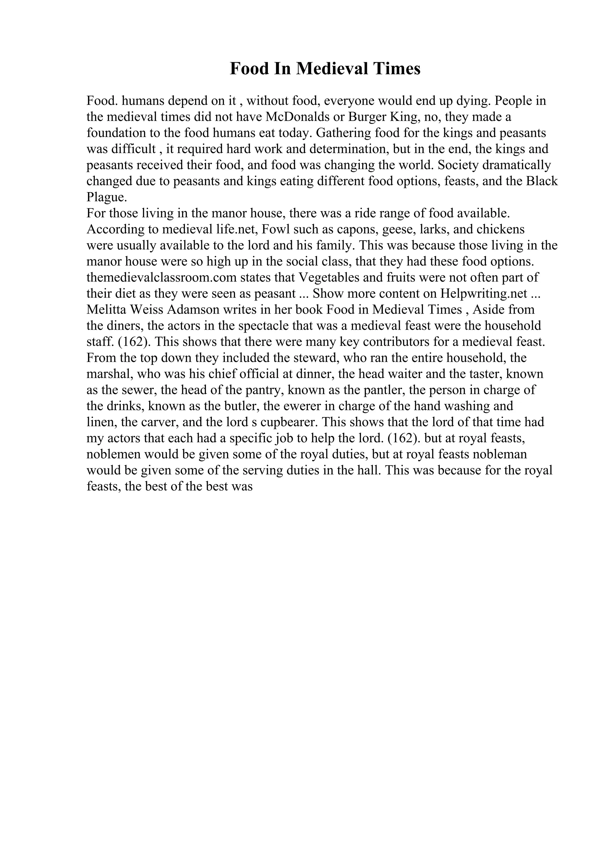 Famous Narrative Essays | PDF