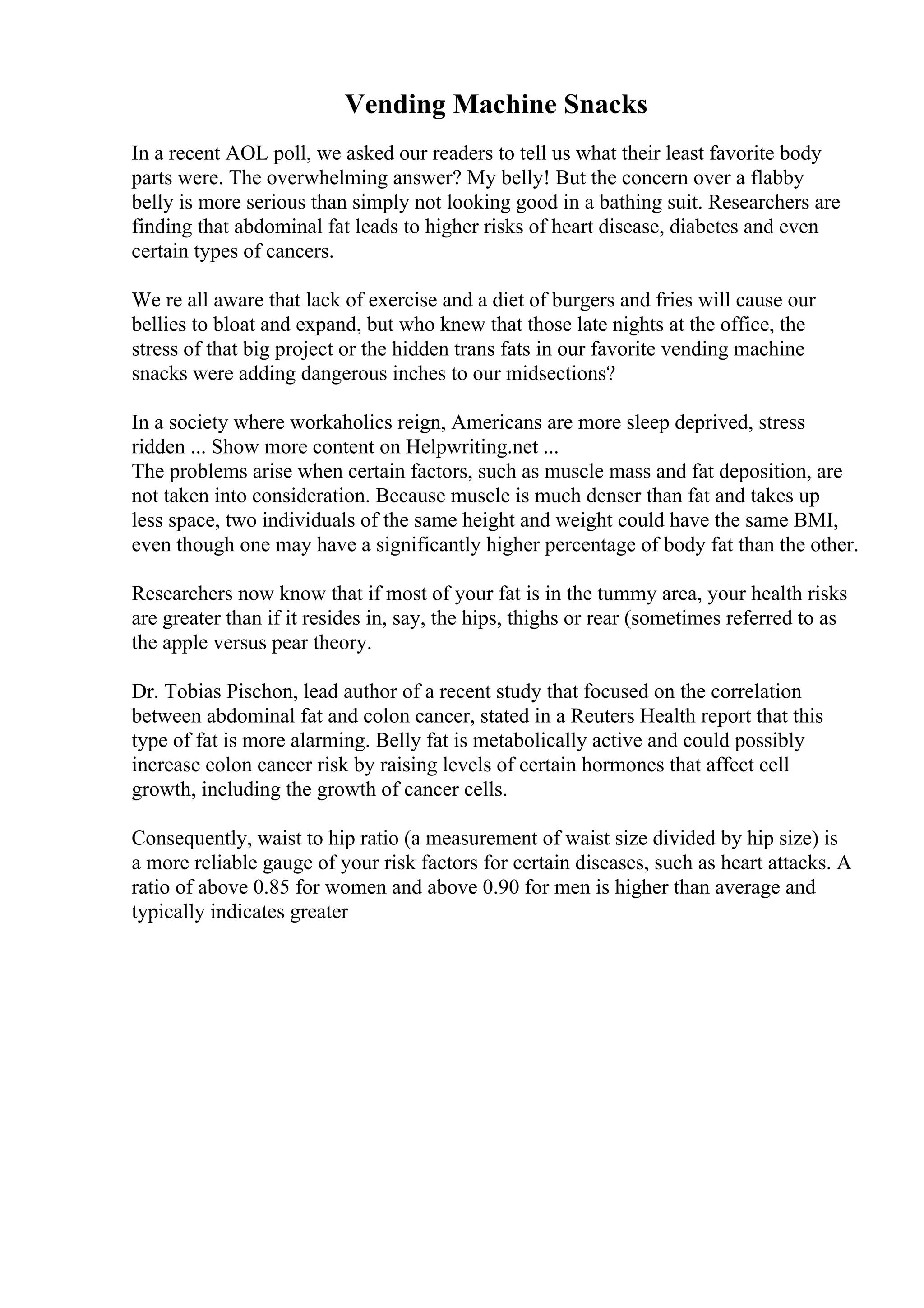Famous Narrative Essays | PDF