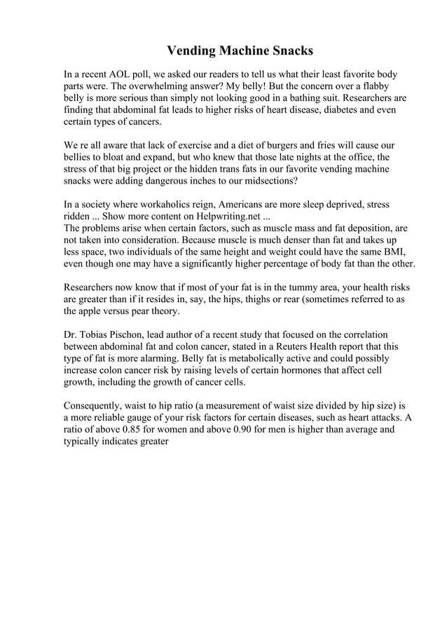 Famous Narrative Essays | PDF