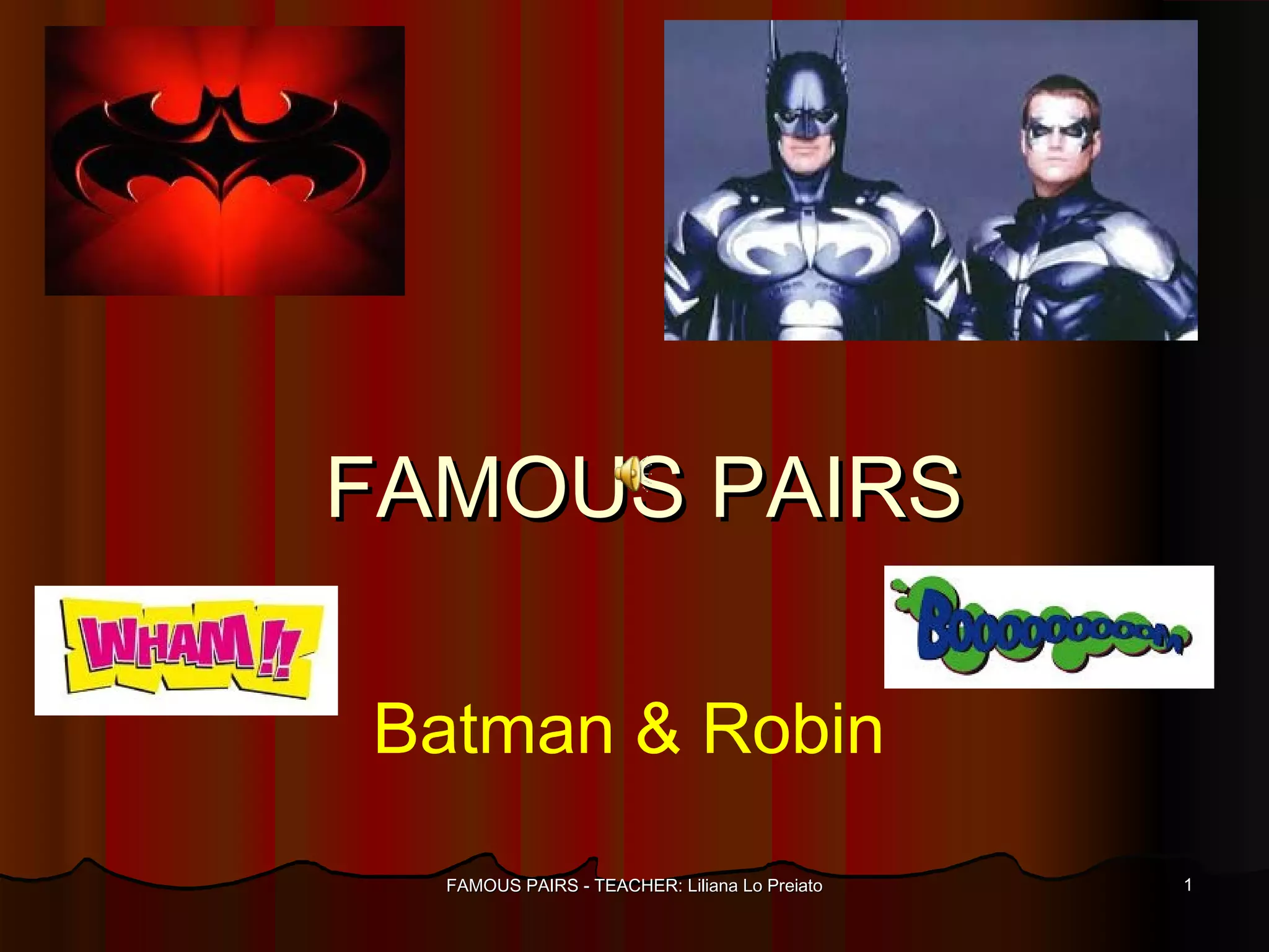 Famous pairs | PPT