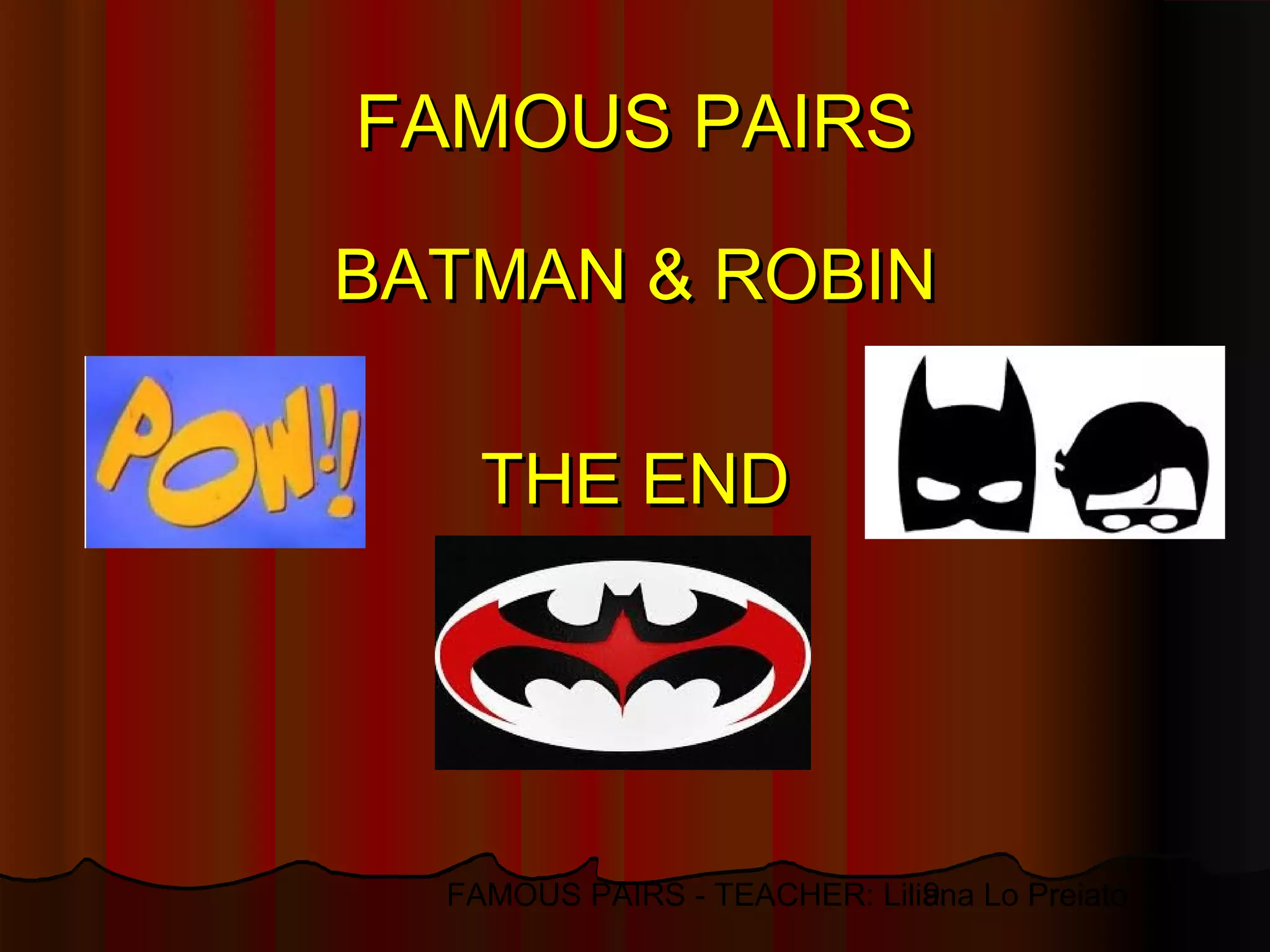 Famous pairs | PPT