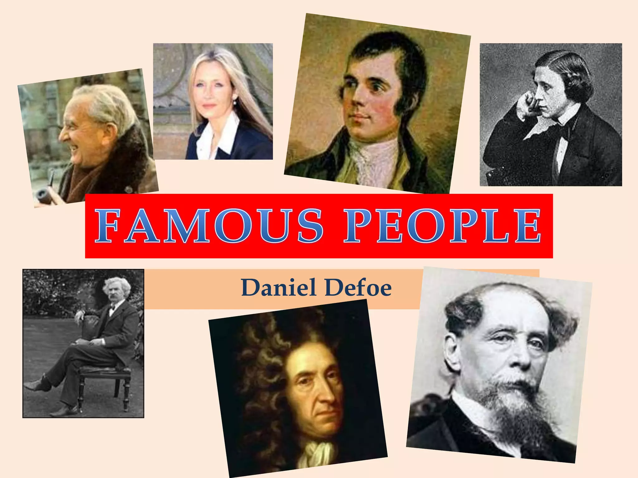 Famous people | PPTX
