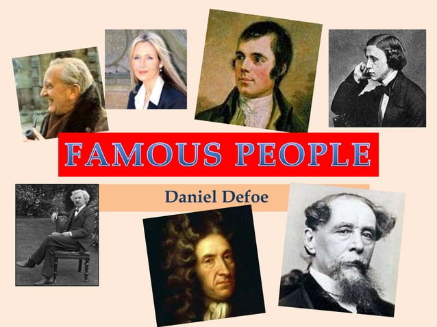 Famous people | PPTX