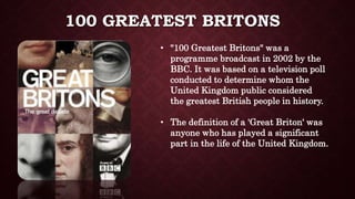 Famous people from the united kingdom | PPTX