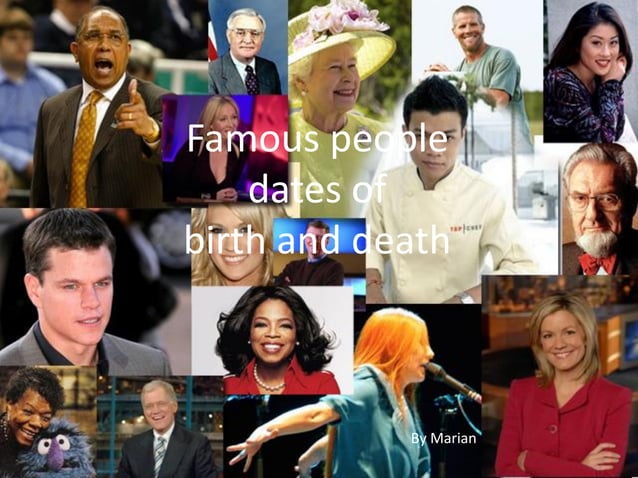 Famous people | PPT
