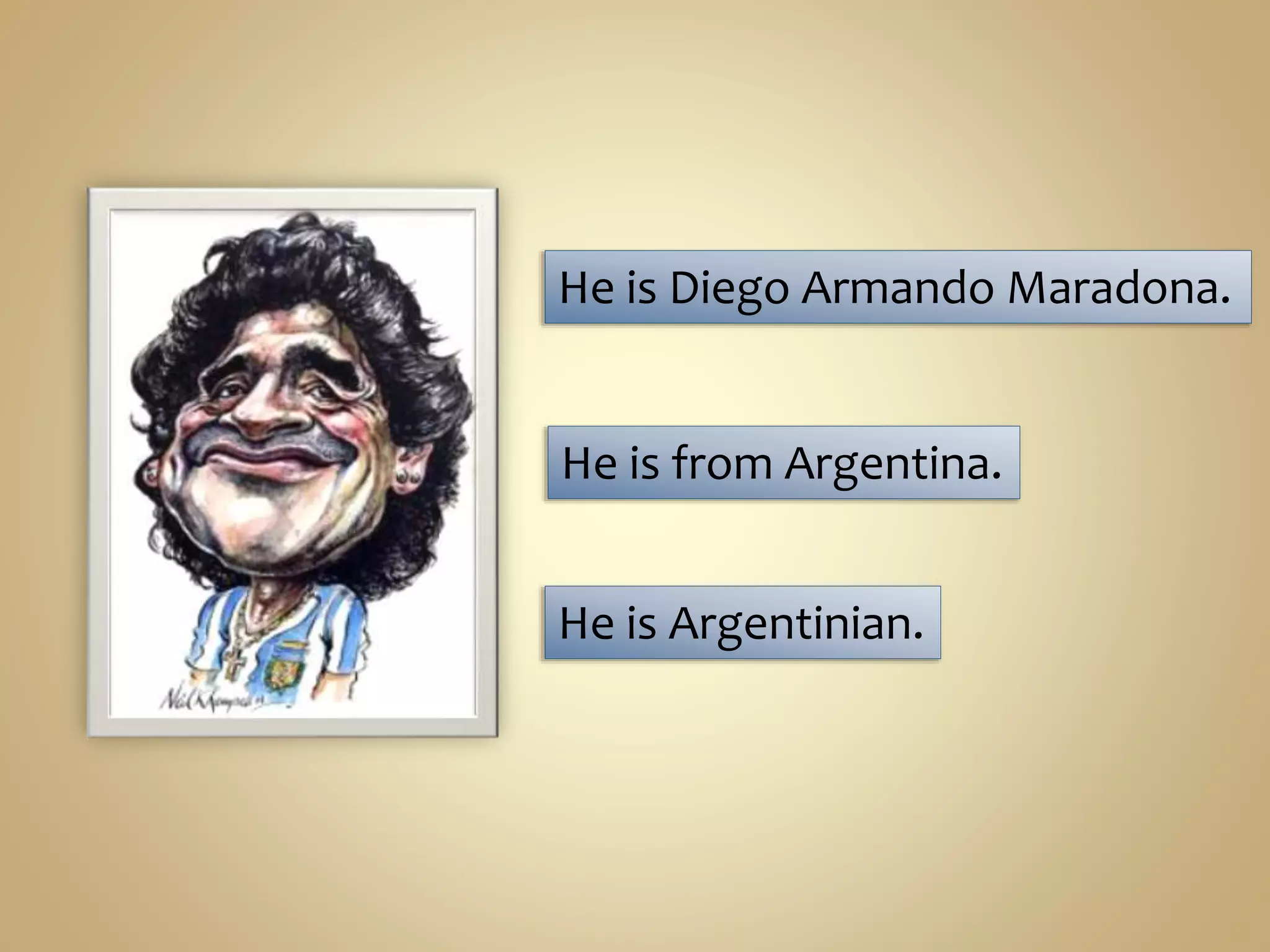 Famous people countries and nationalities | PPTX