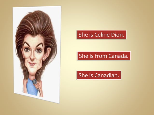 Famous people countries and nationalities | PPTX