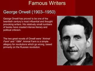 Famous people 20 century | PPT