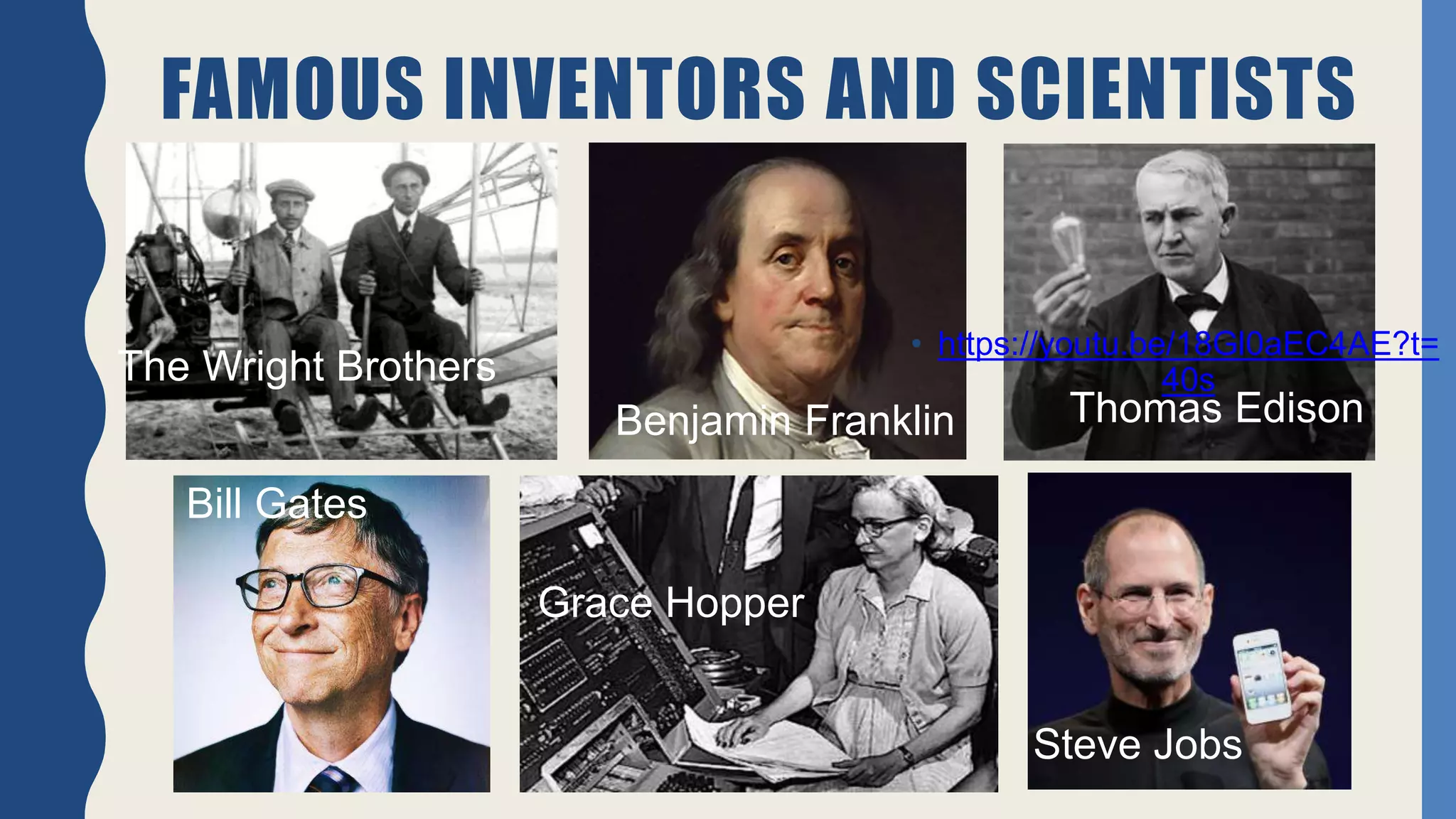 Famous people and professions | PPTX