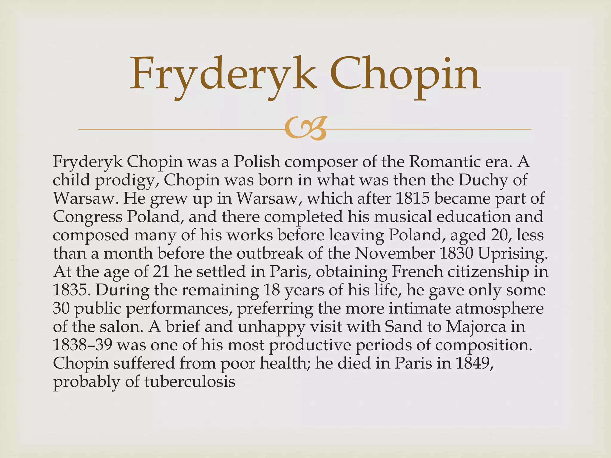 Famous people from poland | PPTX