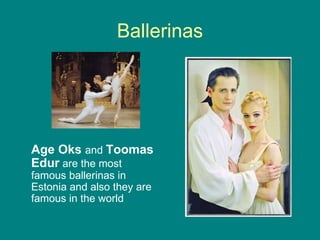 Famous people in Estonia | PPT