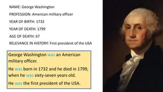 FAMOUS PEOPLE IN HISTORY SHORT BIOGRAPHIES.pdf