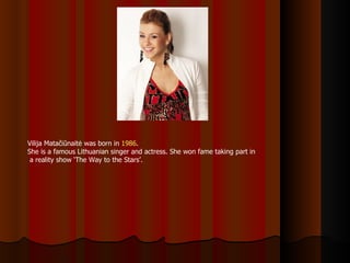 Famous people in lithuania | PPT