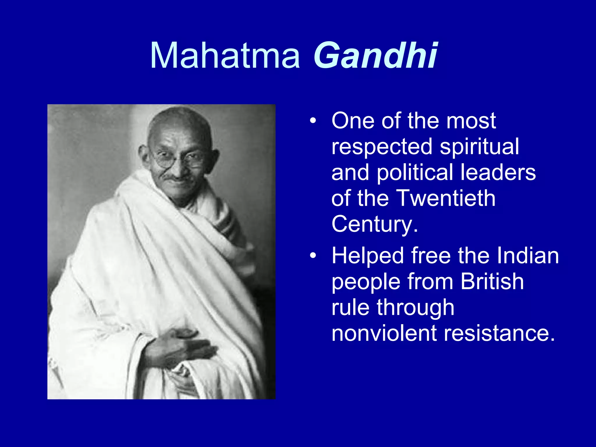 Famous People In World History | PPT