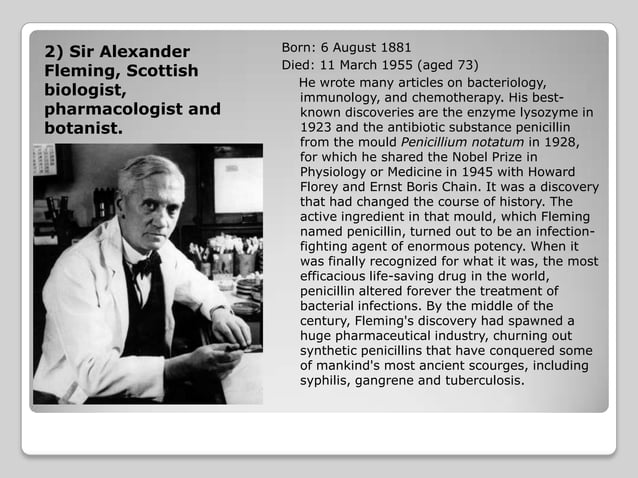 Famous people of 20th century | PPT