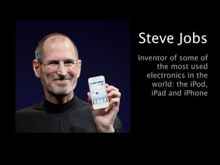 Famous people presentations determination | PDF