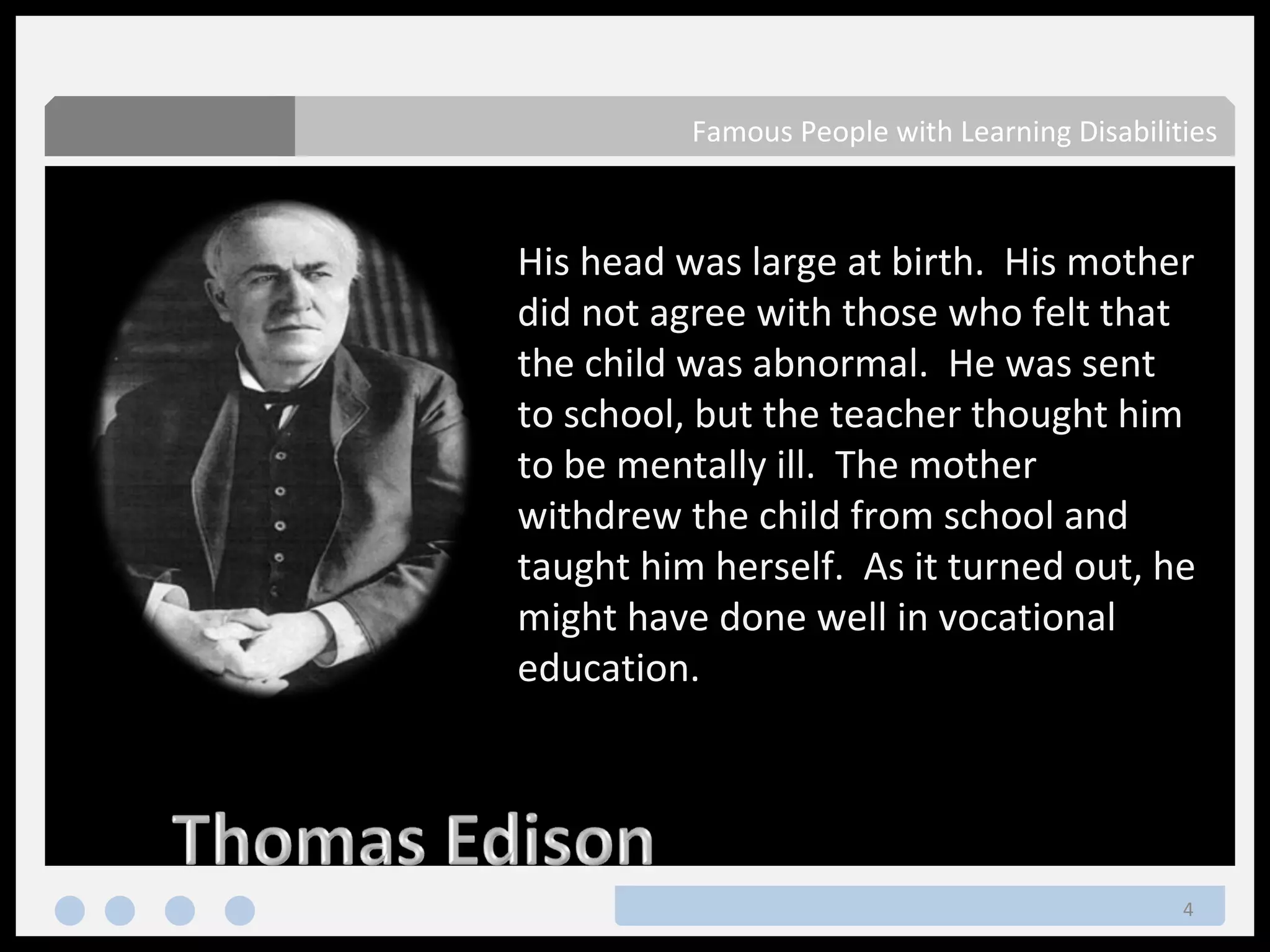 Famous people with disabilities | PPT