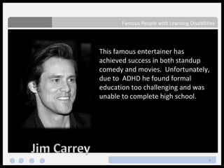 Famous people with disabilities | PPT