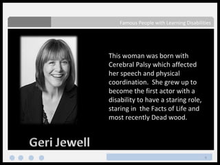 Famous people with disabilities | PPT