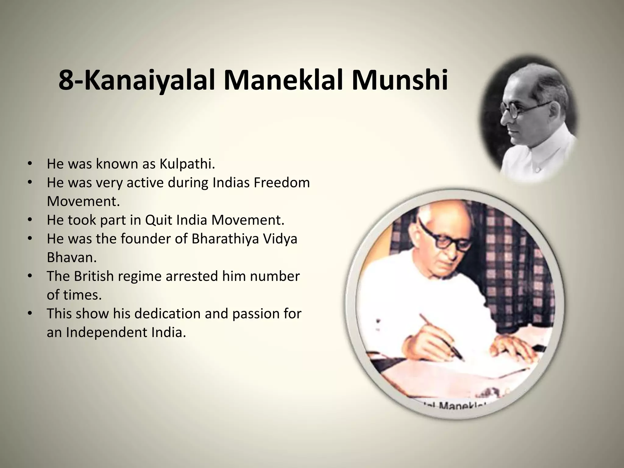 famous freedom fighter thrown out from the history | PPT