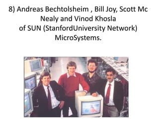 Famous personalities of it | PPT