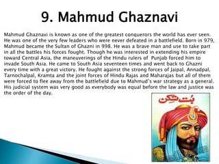 Famous personalities of the muslim world | PPTX