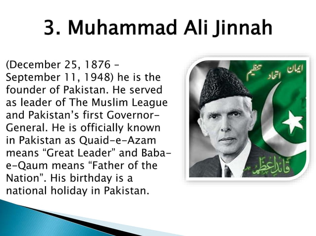 Famous personalities of the muslim world | PPTX | Islam | Religion ...