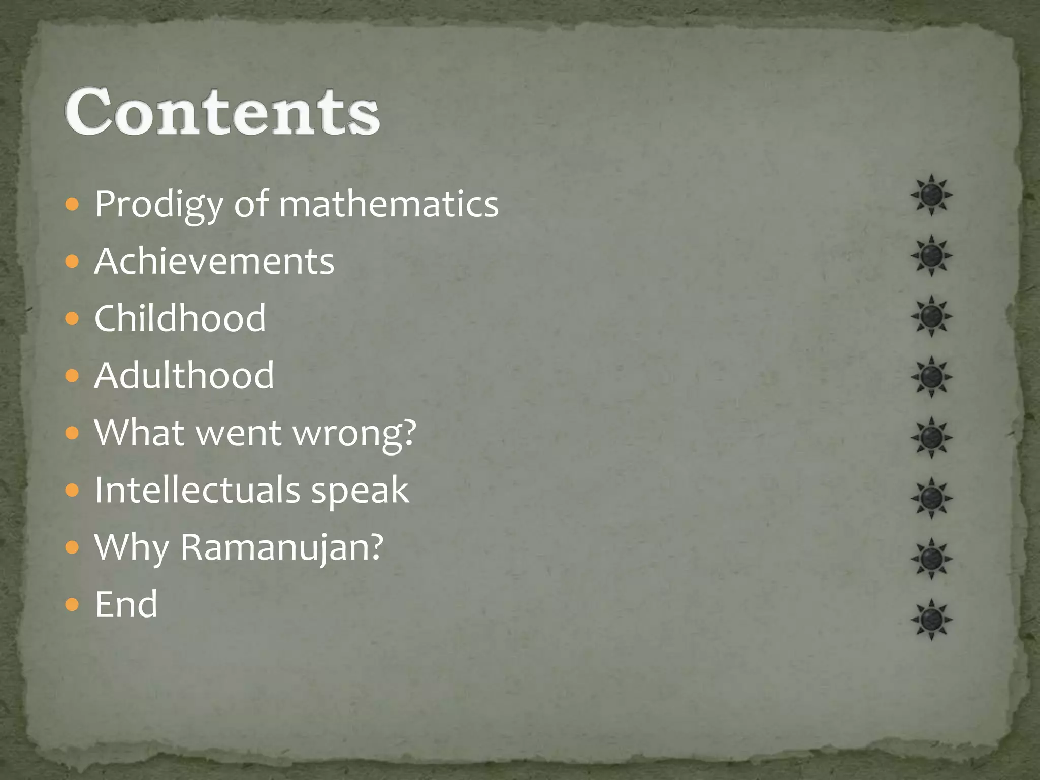 Srinivas Ramanujan | PPTX | Hinduism | Religion & Spirituality