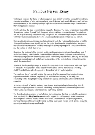 Famous Person Essay.pdf
