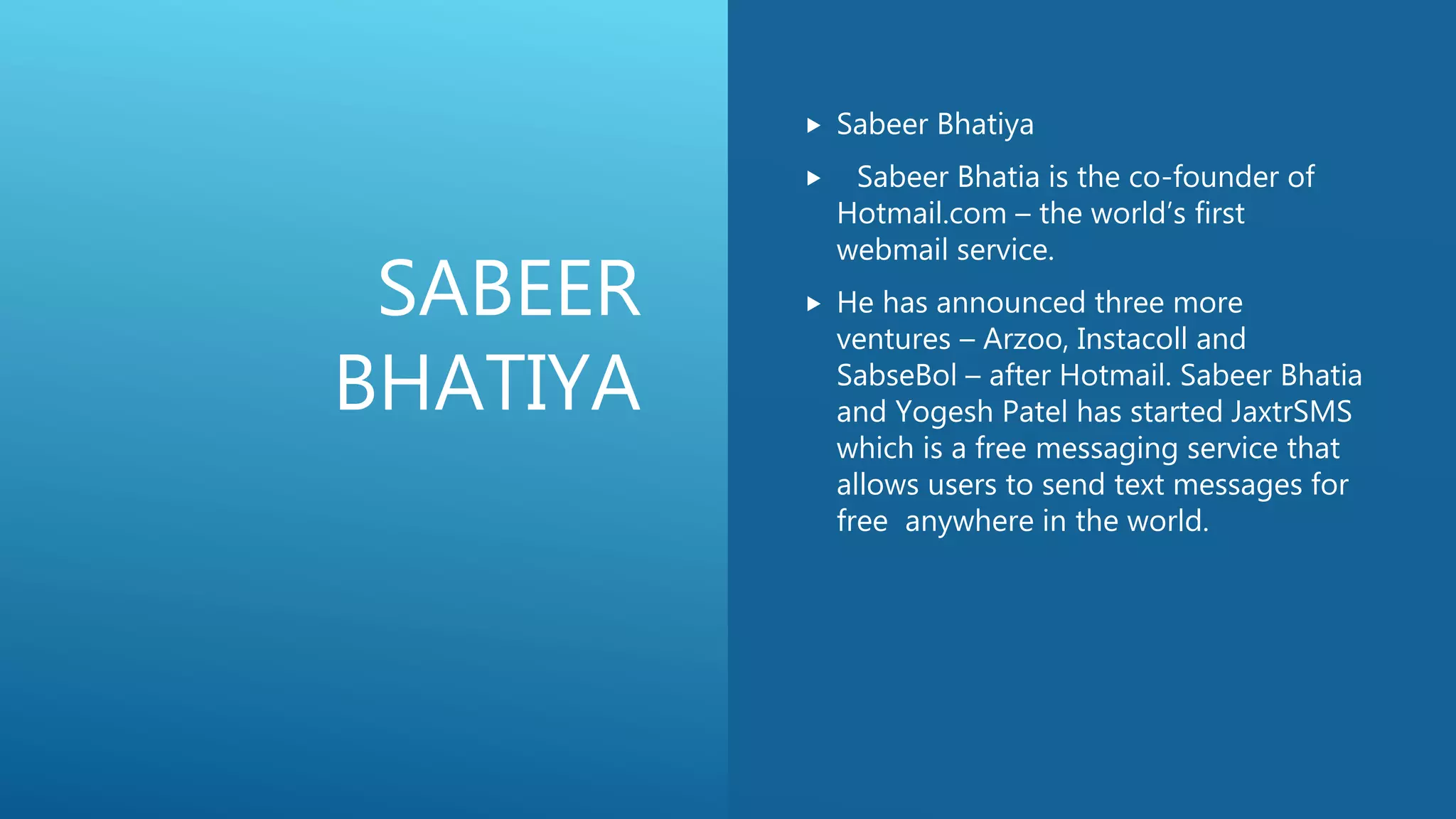 Famous perssonalities related to it. | PPT