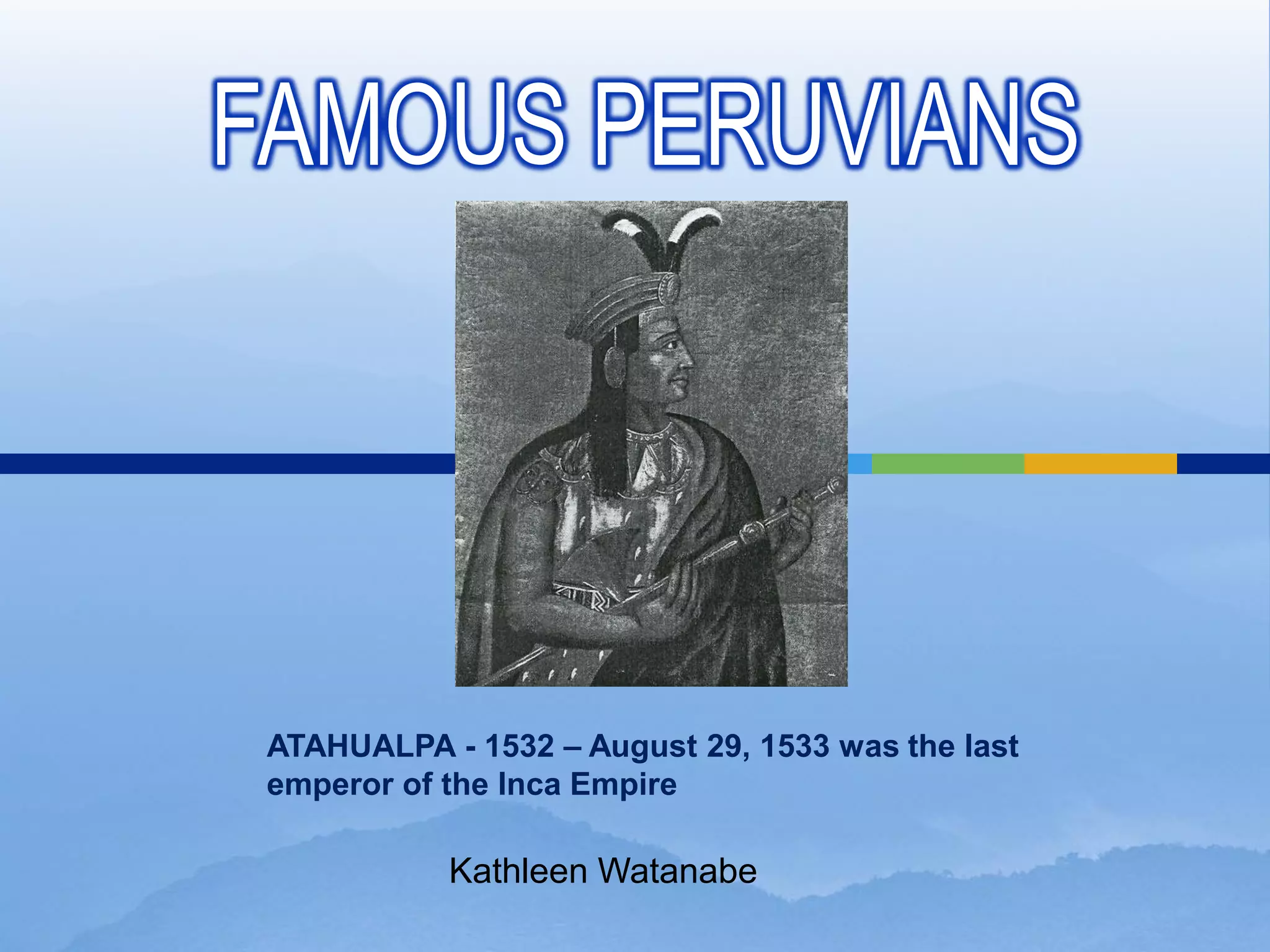 Famous peruvians | PDF