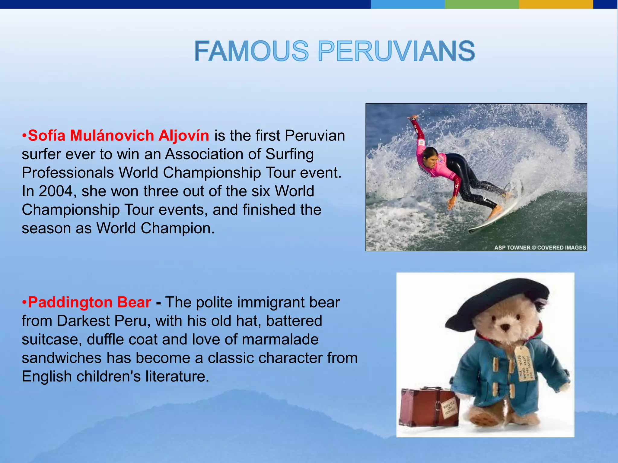 Famous peruvians | PDF