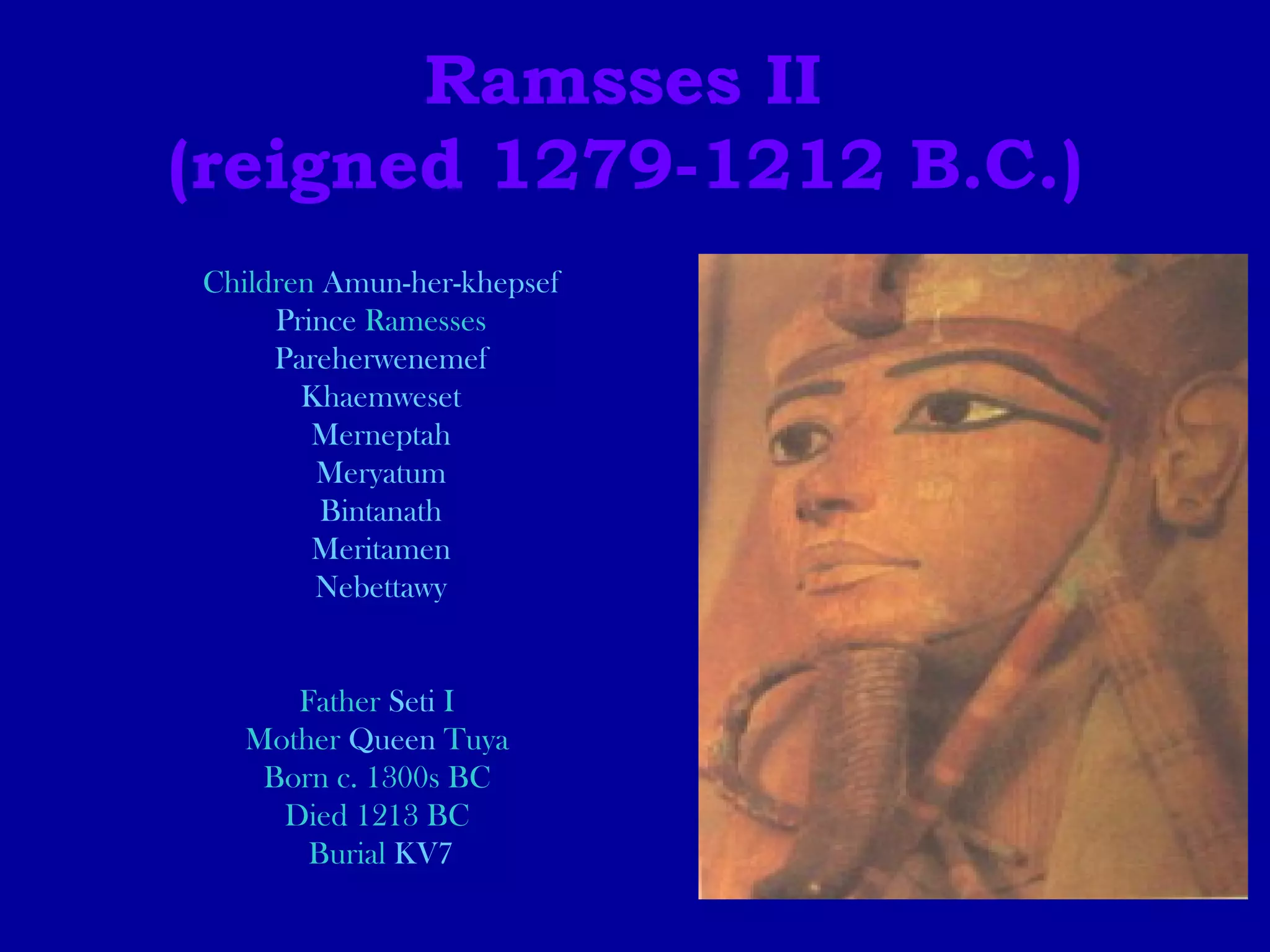 Famous pharaohs power point | PPT