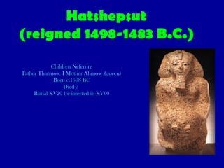 Famous pharaohs power point | PPT