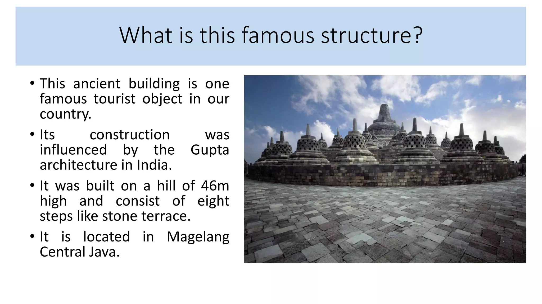 Descriptive Text Quizz Famous places around the world | PPTX