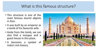 Descriptive Text Quizz Famous places around the world | PPTX