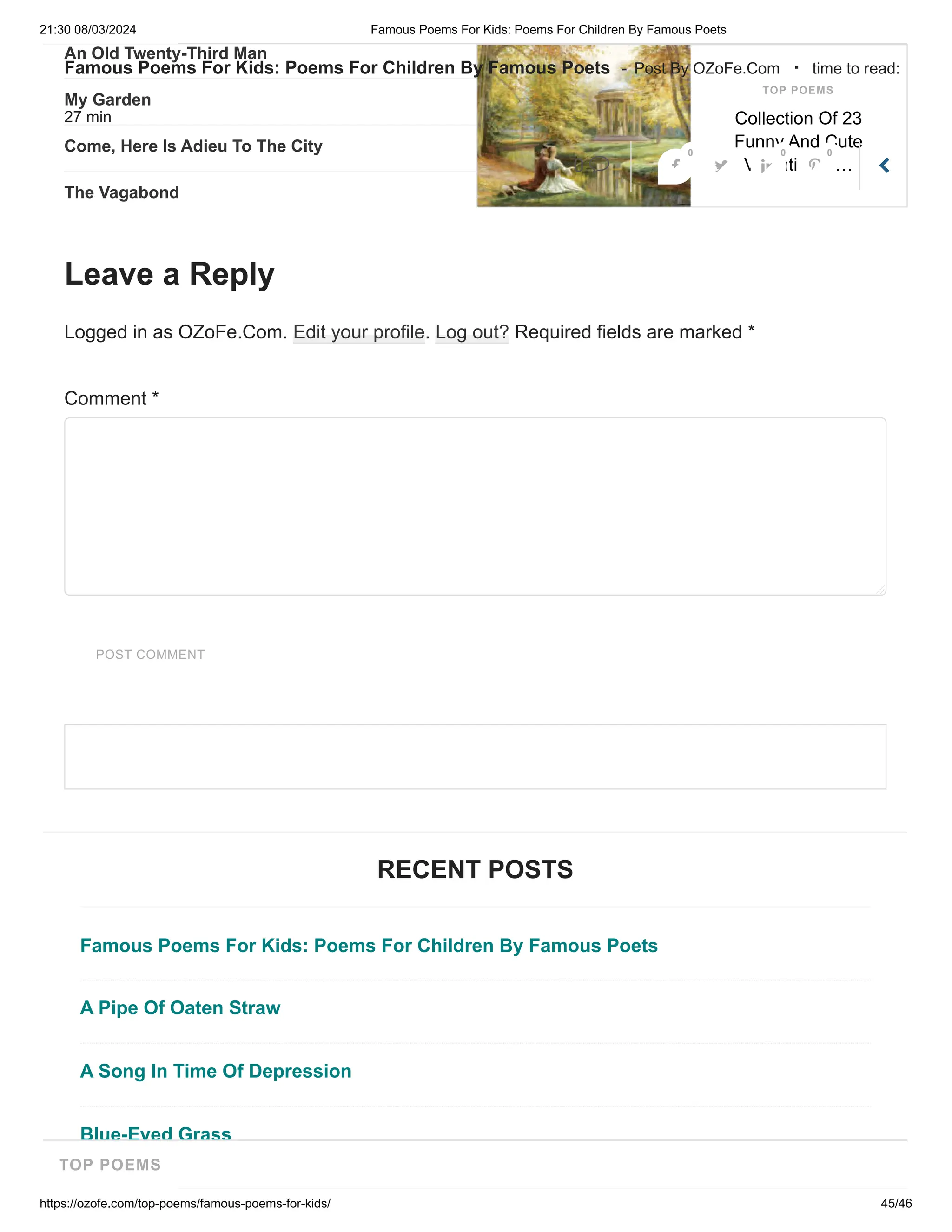 Best Poems for Kids to Nurture Their Love for Poetry | PDF