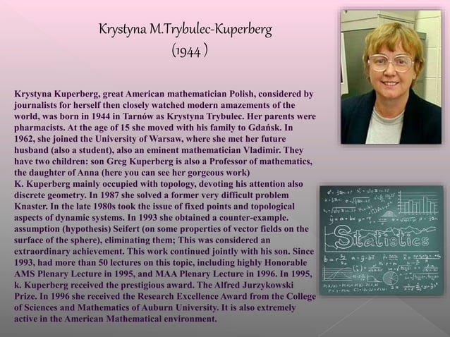 Famous Polish Mathematicians Kinga Sekuła 2d | PPT