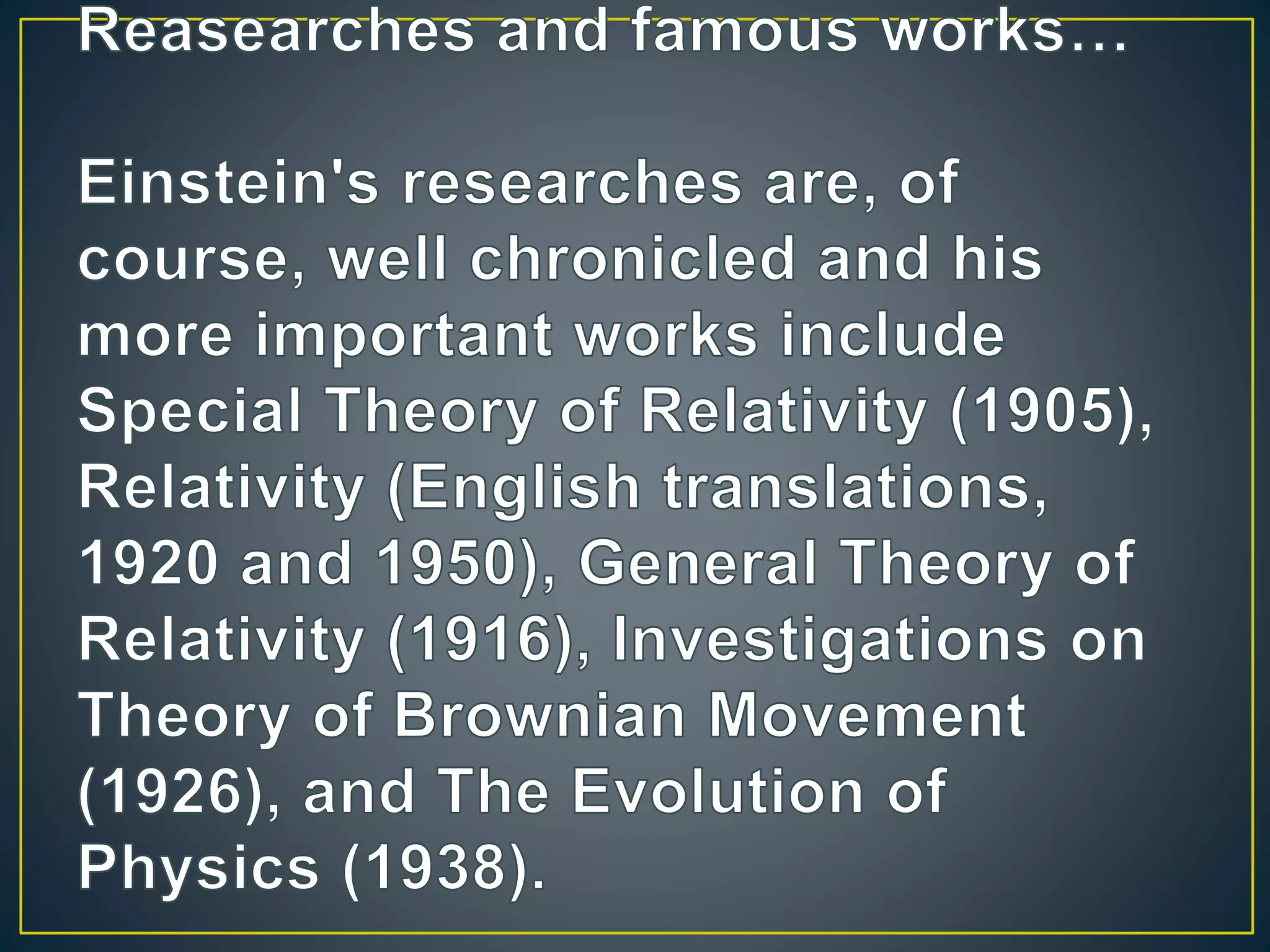 Famous scientist albert einstein | PPTX