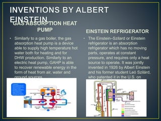 Albert Einstein Inventions Refrigerator