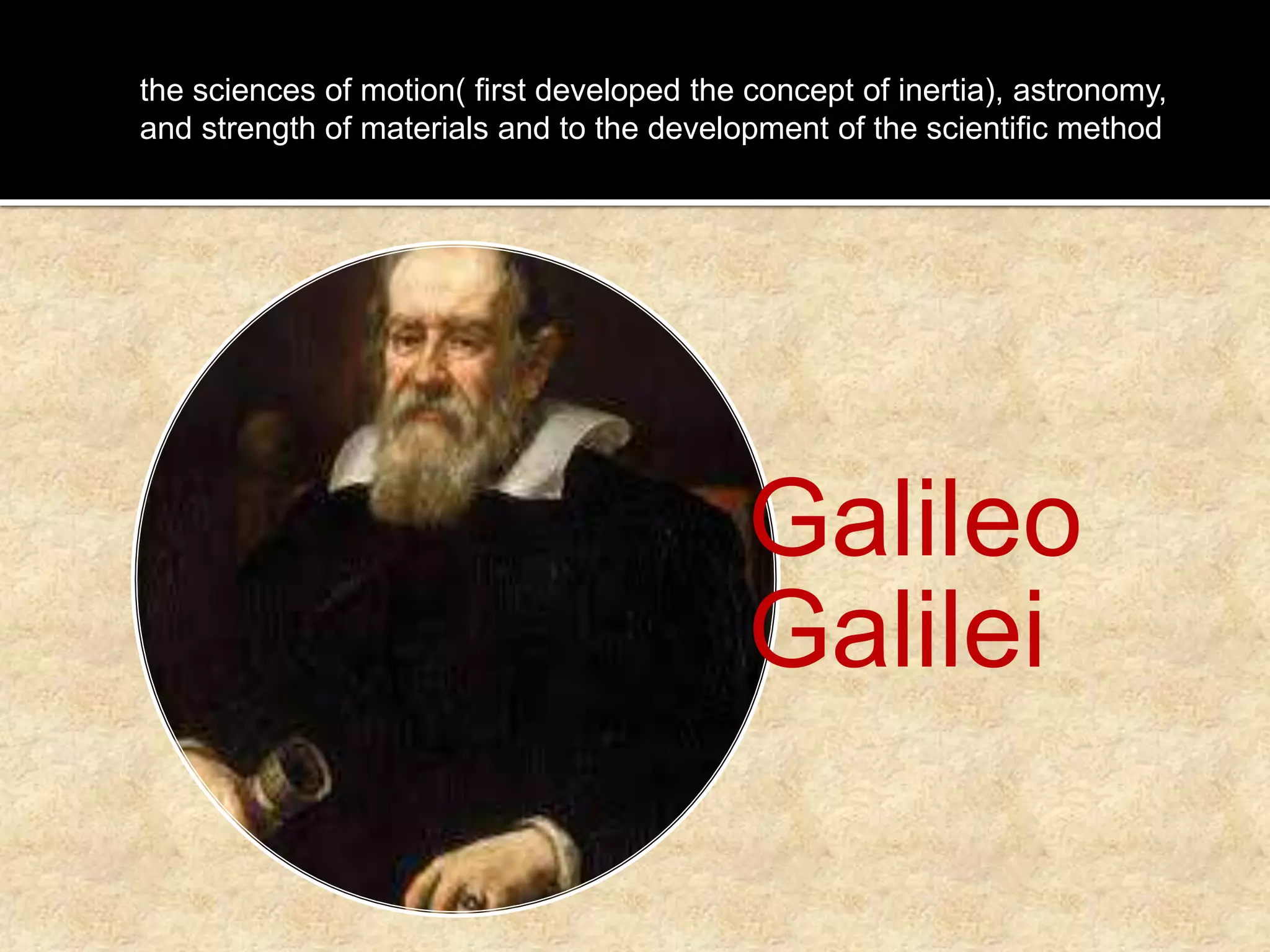 Famous scientist and their contributions | PPTX