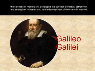 Famous scientist and their contributions | PPTX
