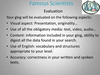 Famous Scientists | PPTX