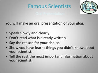 Famous Scientists | PPTX