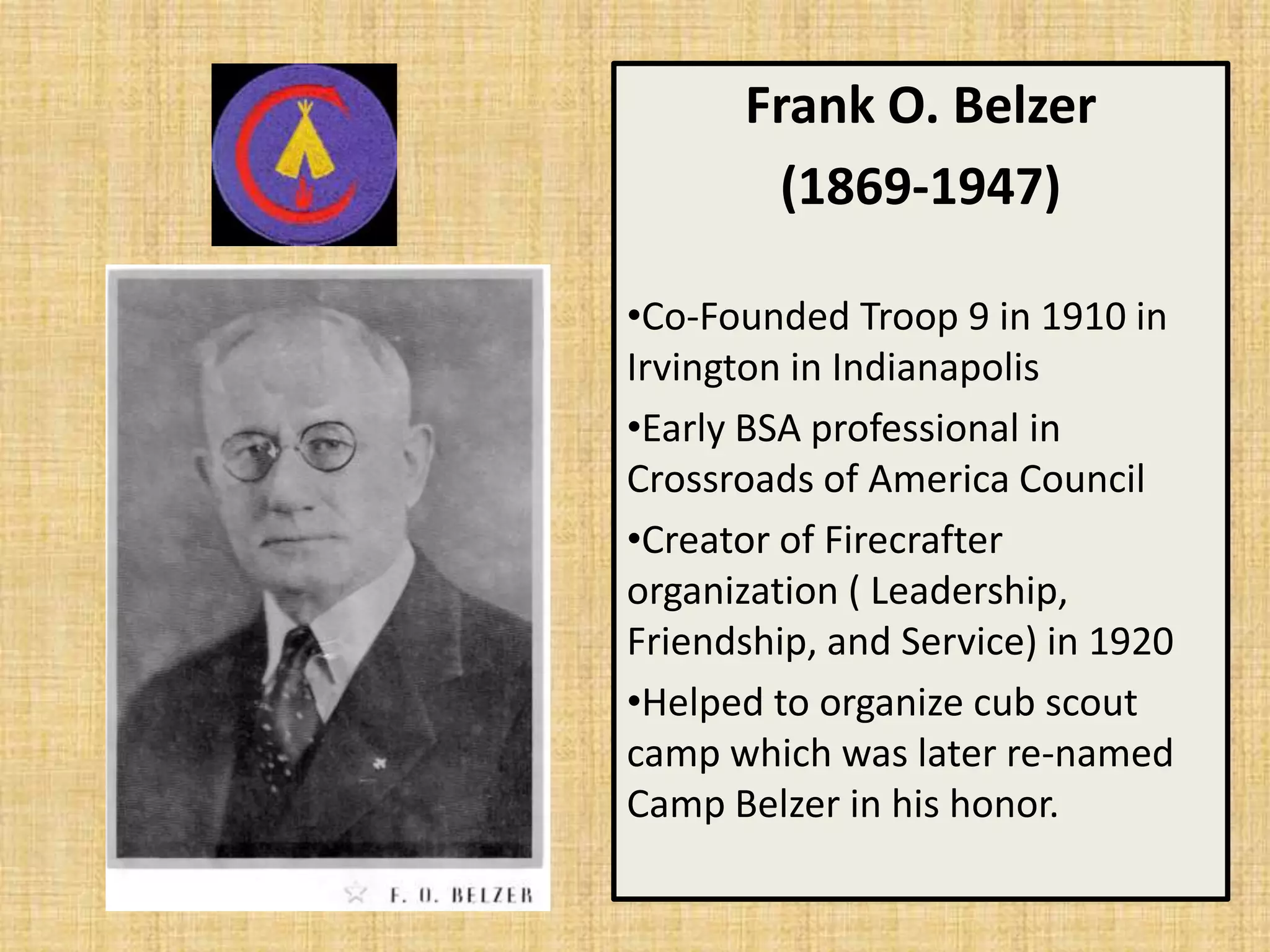 Famous Scout Leaders | PPT