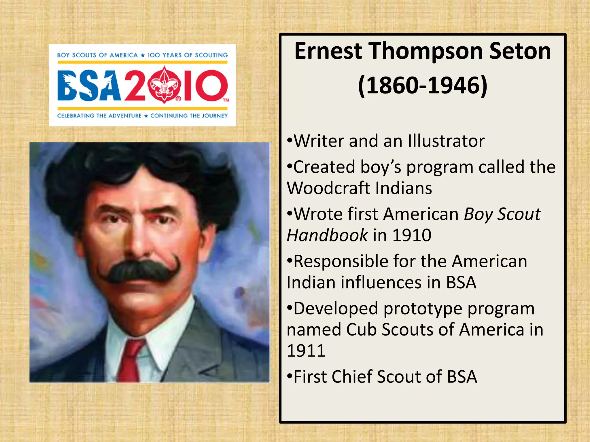 Famous Scout Leaders | PPTX