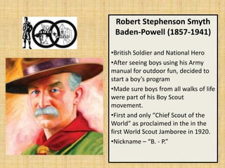 Famous Scout Leaders | PPT