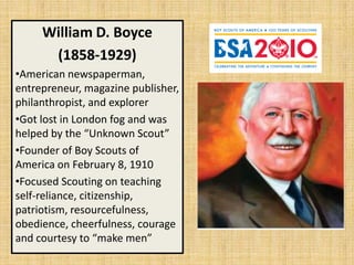 Famous Scout Leaders | PPT