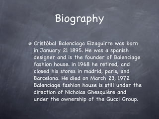 Famous spanish designer | KEY