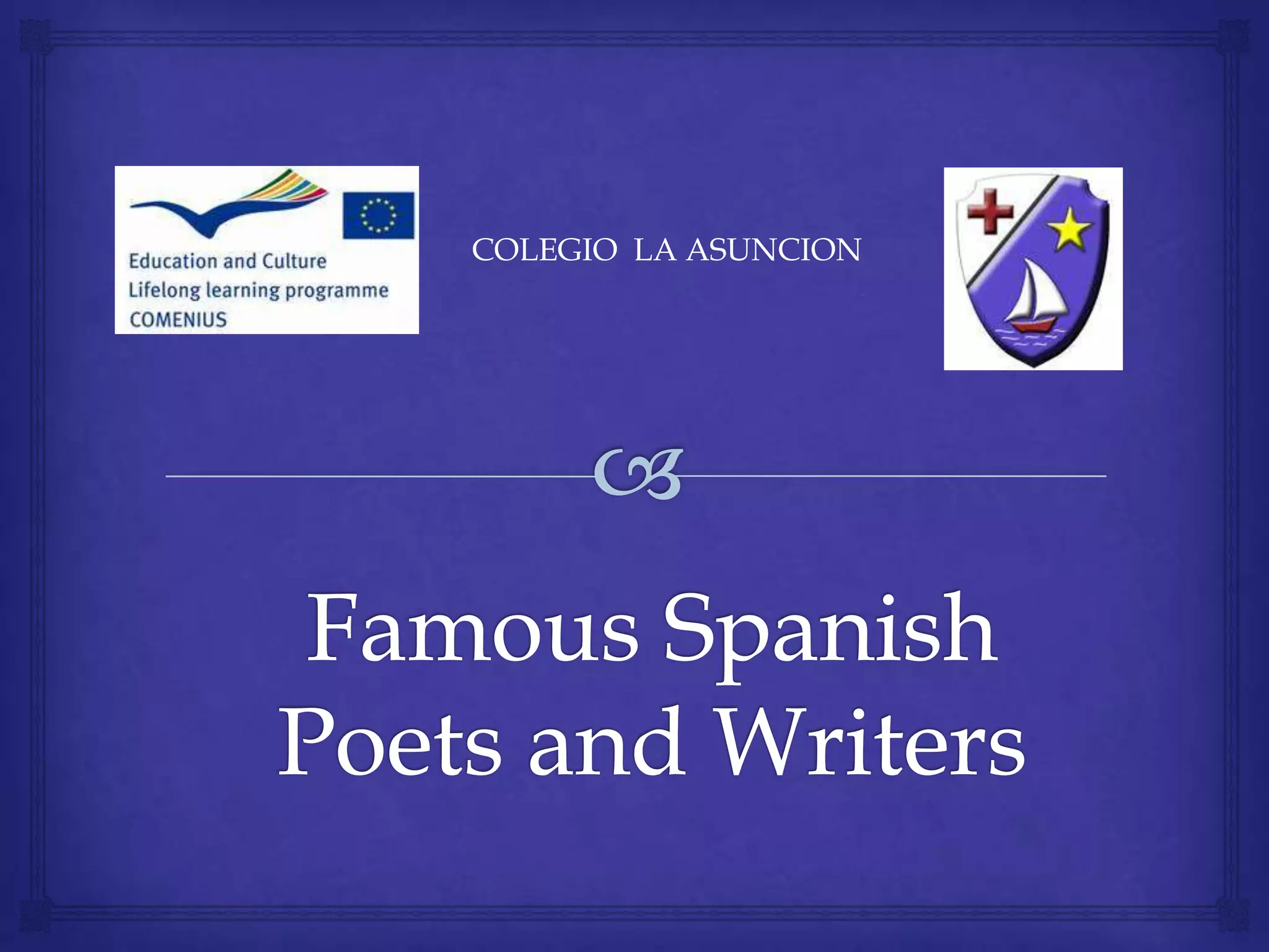 Famous spanish poets and writers | PPSX